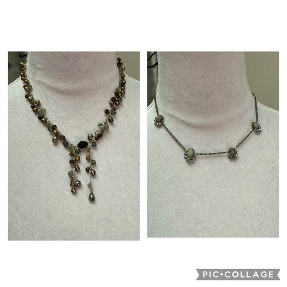 Jewelry | 2 Beaded Short Boho Whimsy Style Short Necklaces | Poshmark